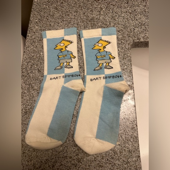 Accessories | Bart Simpson Socks Vintage 199 The Simpsons | Poshmark